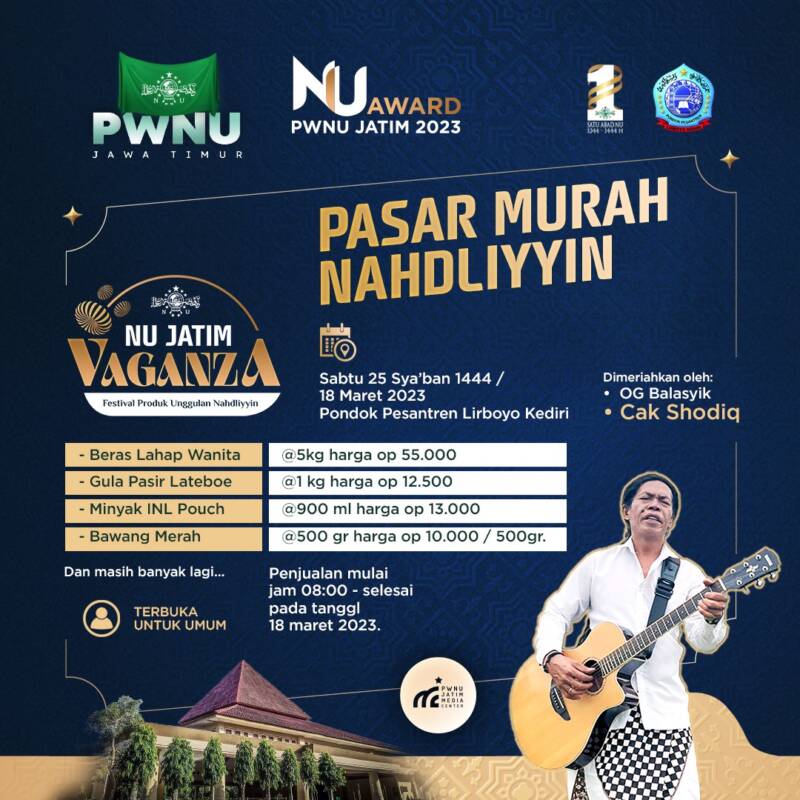 “Anugerah PWNU Jatim Award 2023” tutup Perayaan “Satu Abad NU” di Jatim ...